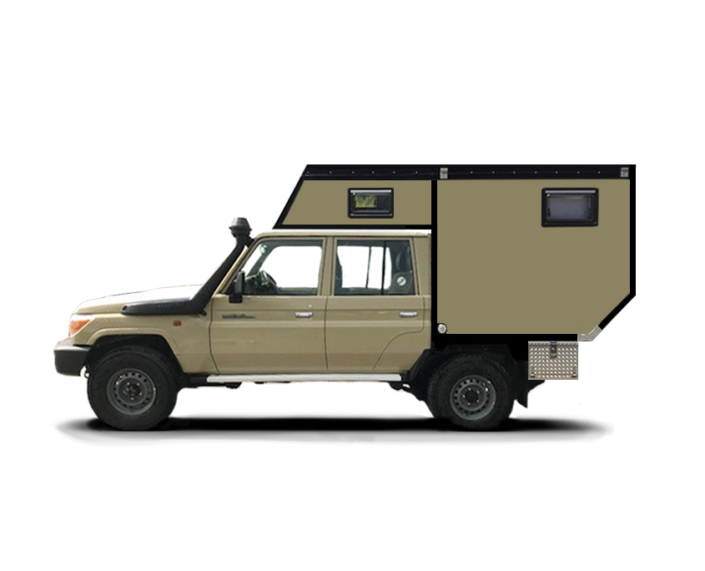 Toyota GRJ79 Expeditionsfahrzeug mit Expeditionskabine