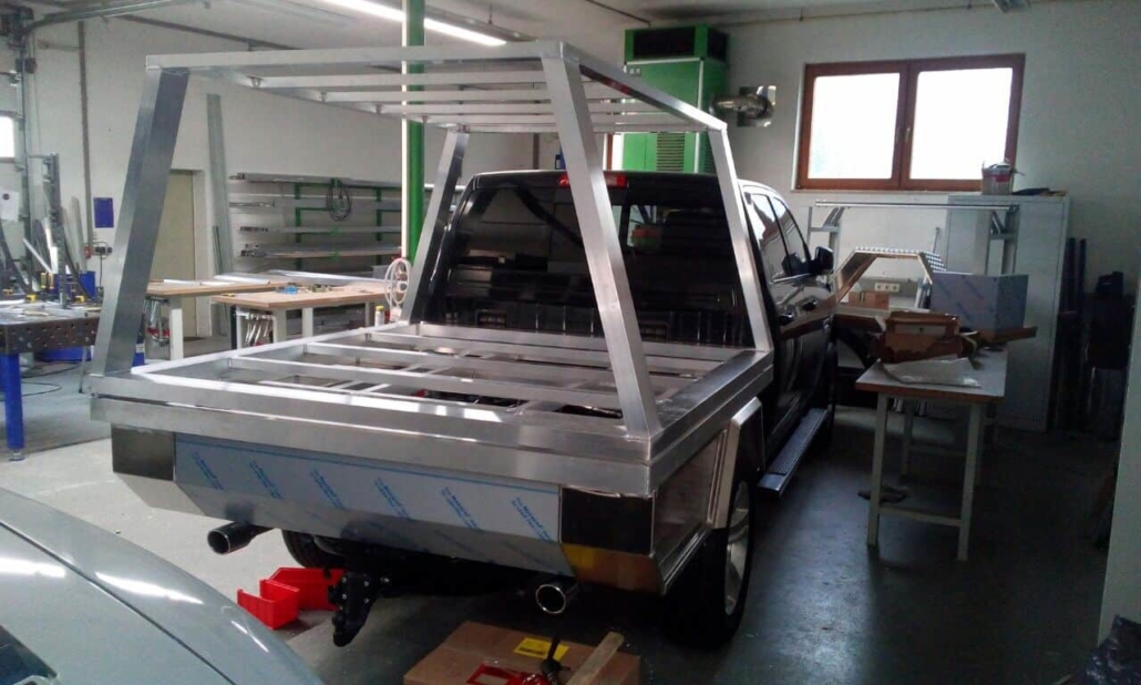 Pick Up Aufbau